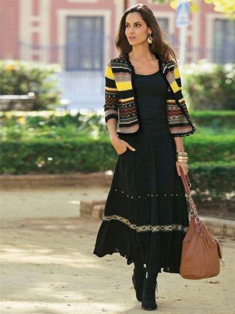 Cr&eacute;ation L Strickjacke Strickjacke Langarm