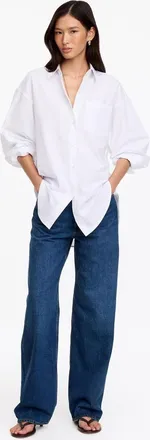 Arket CORAL Wide Jeans -Blau