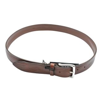 Orciani Sportlicher Wave G&uuml;rtel - - Accessories - Herren - Braun - 90 CM