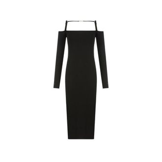 Jacquemus Das Sierra-Kleid - Schwarz