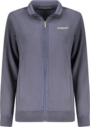 Freddy Blau Baumwolle Damen Sweatshirt