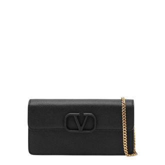 Valentino Garavani Femme, Sacs, Noir, Taille: ONE Size VLogo Signature Wallet With Strap
