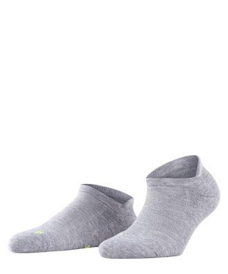 Falke Damen Sneakersocken Cool Kick Sneaker W Sn weich atmungsaktiv schnelltrocknend kurz einfarbig 1 Paar, Grau Light Grey 3400-O, 39-41