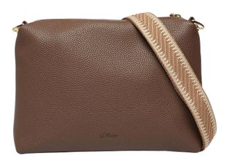 s.Oliver Umh&auml;ngetasche Crossbody Bag Dark Brown braun