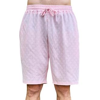 Generic Short stretch d&eacute;contract&eacute; pour homme - Coupe ajust&eacute;e - Avec fermeture &eacute;clair - Pour le quotidien - Confortable - Pour l&eacute;t&eacute; - Printemps - Taille &eacute;lasti