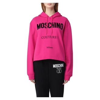 Moschino Luxuri&ouml;ser und bequemer Hoodie f&uuml;r Frauen - - Sweatshirts & Hoodies - Damen - Rosa - XS