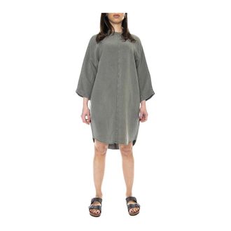Elvine Hemdblusenkleider - - Dresses - Damen - Gr&uuml;n - L