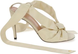 Moschino Femme, Chaussures, Beige, Taille: 40 EU Nodo Sandal