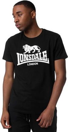 Lonsdale London St. ERNEY T-Shirt, Noir, M Homme