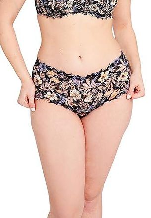 Sans Complexe Culotte, Arum Mosaic, ISS Imprime Floral Fond Noir, 38/40
