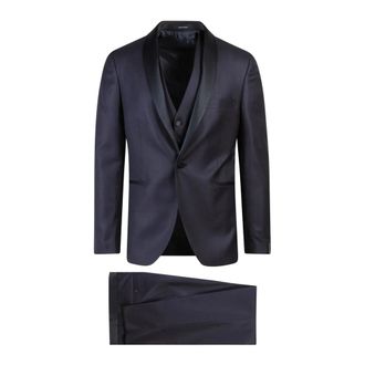 Tagliatore Einknopf-Sakko - - Suits - Herren - Blau - M