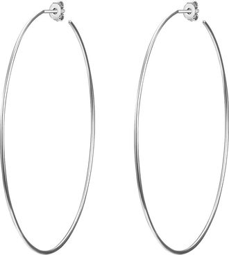 Glanzst&uuml;cke M&uuml;nchen Ohrringe - Sterling Silber Creolen - Gr. unisize - in Silber - f&uuml;r Damen