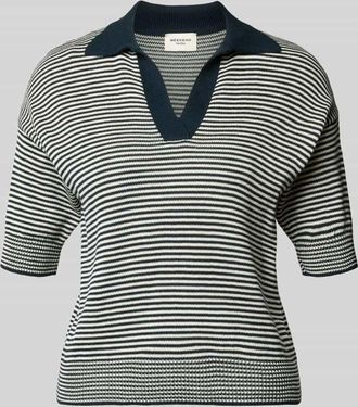 Max Mara Regular Fit Strickshirt aus reiner Baumwolle Modell ALBERO