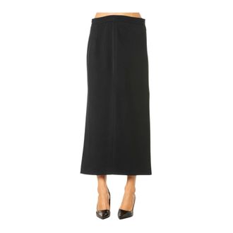 Liviana Conti Gonna spacco - Femme - Jupes - Noir - Taille: 42 FR