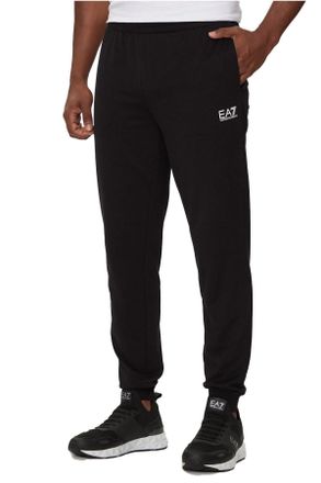 Emporio Armani Herren Logo Joggers, Schwarz/Wei&szlig;, Schwarz/Wei&szlig;, M