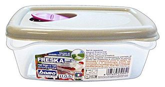 Bama Bama Ametalurgica N&auml;ssestop S18 Freska Food Container, Wei&szlig;blech, Mehrfarbig, 0.5 Litre