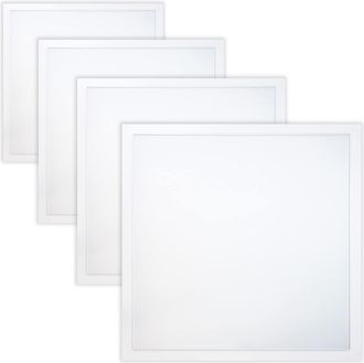 Elite Backlight LED Panel 40W Farbwahl 4000lm 62x62cm weiß UGR<19 nicht dimmbar, flackerfrei, 4 Stück