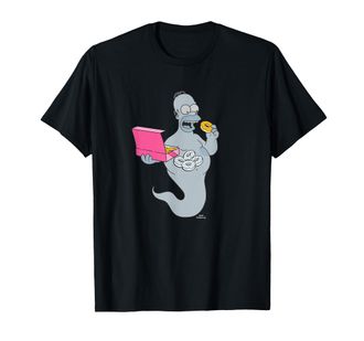 The Simpsons Homer Simson Ghost Donuts T-Shirt