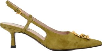 Coccinelle Femme, Chaussures, Vert, Taille: 38 EU Escarpins &agrave; Boucle et Bout Pointu