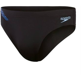 Speedo Badehose TECH PNL 7CM BRF AM BLACK/BLUE