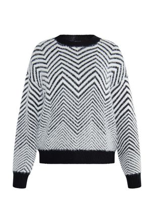 Usha Zur Seite fahren Damen schwarz weiss