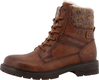 Mustang Jeans Damen Stiefelette Outdoor mit Warmfutter 15M0022002, Gr&ouml;&szlig;e:38 EU, Farbe:Braun