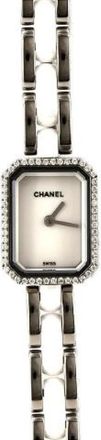 Chanel unisex, Pre-owned, Blanc, Taille: ONE Size Pre-owned Premiere Triple Bracelet Stainless Steel Quartz