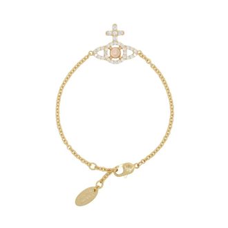 Vivienne Westwood Olympia Cz Bracelet - - Accessories - Damen - Gelb - ONE SIZE