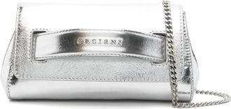 Orciani Gossip Clutch - Silber