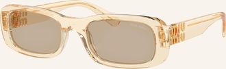 Miu Miu Sonnenbrille Mu 08zs beige