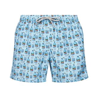 MC2 Saint Barth Lighting Badeshorts - - Swimwear - Herren - Blau - S