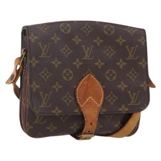 Louis Vuitton Sac bandouli&egrave;re vintage en toile Pre-owned - Femme - Pre-owned - Brun - Taille: ONE Size