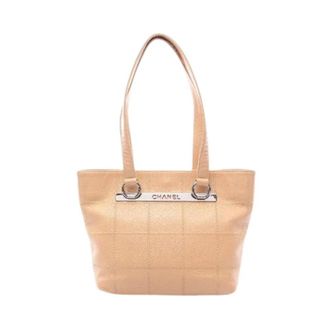 Chanel Pre-owned Choco Bar Tote Bag - - Pre-owned - Damen - Beige - ONE SIZE