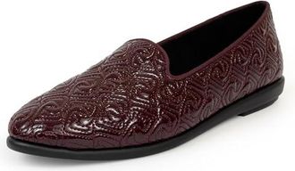 Aerosoles Femme Betunia Mocassin, Similicuir Verni Merlot froiss&eacute;, 36 EU Large
