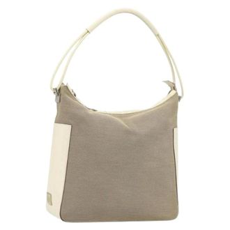 Gucci Sac bandouli&egrave;re vintage Pre-owned en toile - Femme - Pre-owned - Beige - Taille: ONE Size