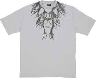 Phobia Archive Homme, Tops, Gris, Taille: L Lightning Tee