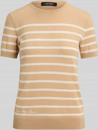 Lauren Ralph Lauren Regular Fit Pullover aus Baumwoll-Mix mit kurzen &Auml;rmeln