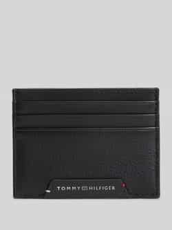 Tommy Hilfiger Portemonnaie aus echtem Rindsleder Modell CORP CC HOLDER