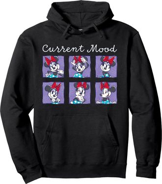 Disney Minnie Mouse Current Mood Cute Pullover Hoodie