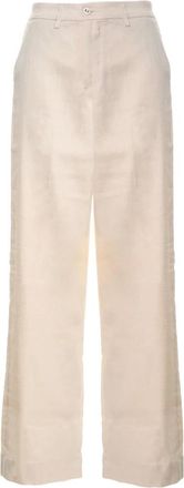 Re-hash Femme, Pantalons, Beige, Taille: W26 Maya Wide Pantalons