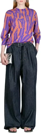 Dries Van Noten Trousers - Indigo