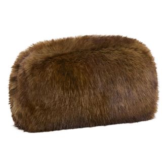 Apparis Pochette Noor Mink Fibres Recycl&eacute;es Apparis