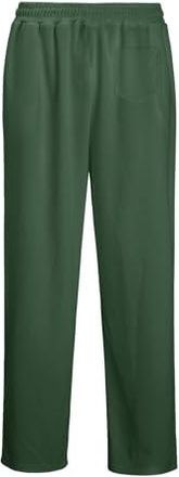 Generic Pantalon coupe droite pour homme avec cordon de serrage &agrave; la taille &eacute;lastique pour les tenues de printemps d&eacute;contract&eacute;es, pantalon l&eacute;ger et respirant,