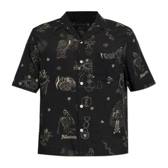 AllSaints Herren, Shirts, Schwarzk, SGr&ouml;&szlig;e