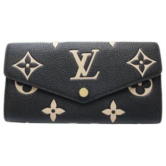 Louis Vuitton Portefeuille en toile Pre-owned - Femme - Pre-owned - Noir - Taille: ONE Size