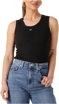 Tommy Jeans Damen, Oberteile, Schwarzk, XSGr&ouml;&szlig;e