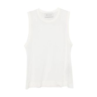 Ami Tank Top - - Tops - Damen - Wei&szlig; - L