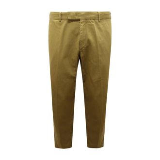 PT01 Rebel Fit Baumwoll/Leinen Hose - - Trousers - Herren - Gr&uuml;n - XL