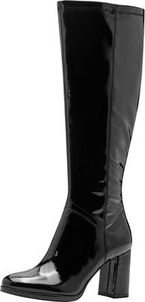 Tamaris Damen Stiefel Leder schwarz 39