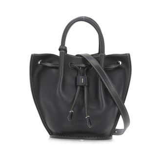 Tod's Schwarze Leder-Eimer-Tasche f&uuml;r Frau - - Bags - Damen - Schwarzk - ONE SIZE